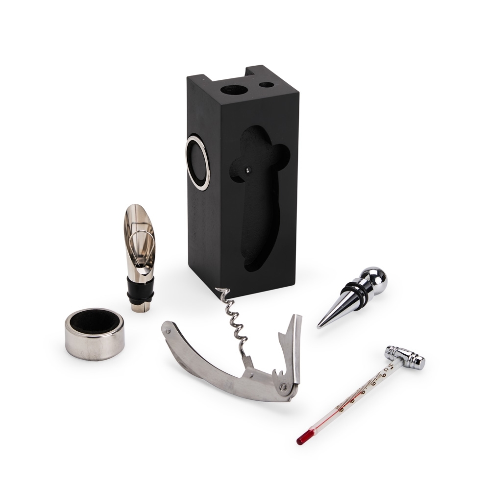Kit Vinho 6 Peças – QBrinde